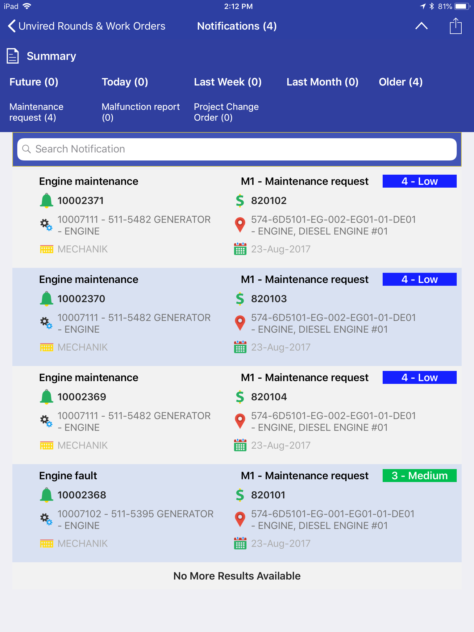 Mobile Operator Rounds | SAP Enterprise Asset Management | Unvired